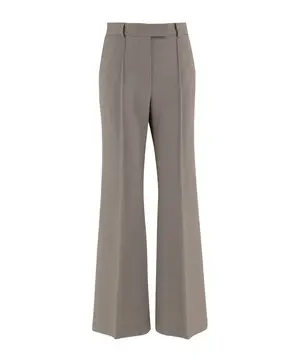 QL2 QUELLEDUE Ottavia Wide-leg Pants - Beige