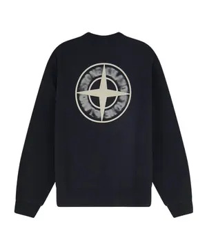 Stone Island Long-sleeve Crew-neck Sweatshirt