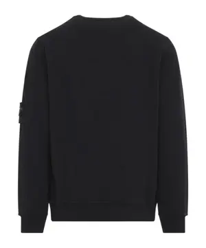 Stone Island Crewneck Sweatshirt With Detachable Logo