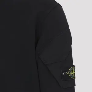 Stone Island Crewneck Sweatshirt With Detachable Logo