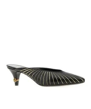 Versace Nappa Mules 55 Mm