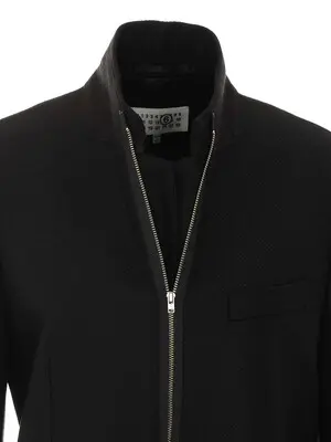 MAISON MARGIELA Zip-front Flannel Blazer