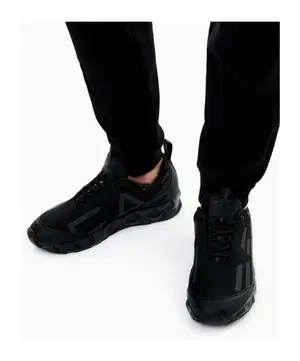 EA7 Logo-print Lace-up Sneakers