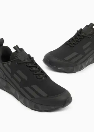 EA7 Logo-print Lace-up Sneakers