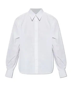 Off-White Long-sleeved Shirt - White