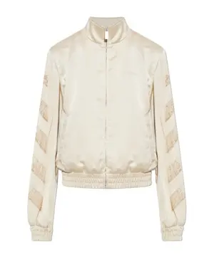 Off-White Long-sleeve Casual Jacket - No