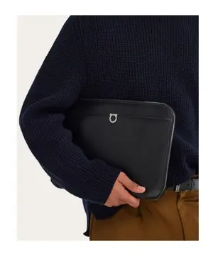 FERRAGAMO Gancini Document Holder
