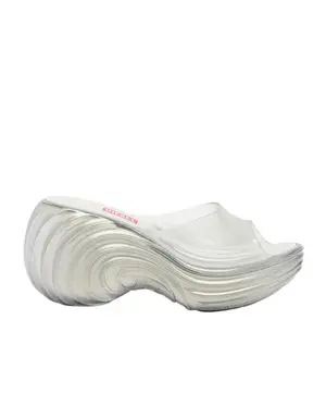DIESEL® X Melissa Quantum Platform Sandals - Silver