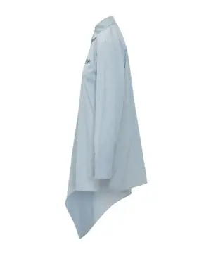 Off-White Shirt Dress