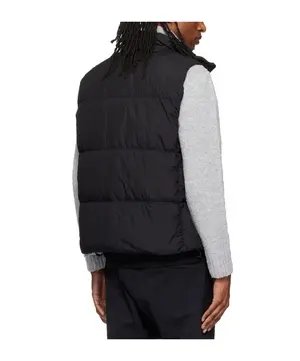 Stone Island Quilted Padded Vest - Black