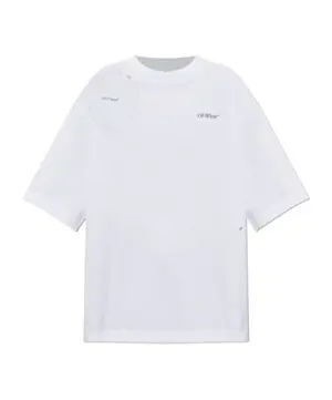 Off-White Cut Here T-shirt - White