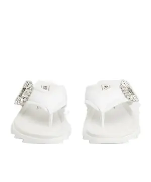 ROGER VIVIER Slidy Viv Thong Mules