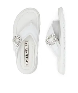 ROGER VIVIER Slidy Viv Thong Mules