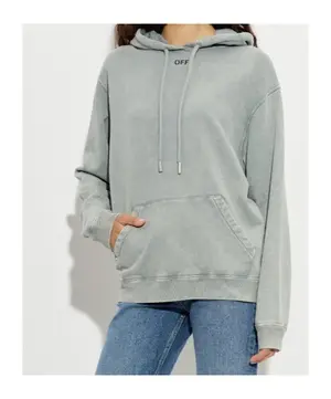 Off-White Drawstring Hoodie