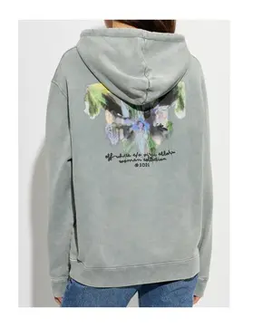 Off-White Drawstring Hoodie