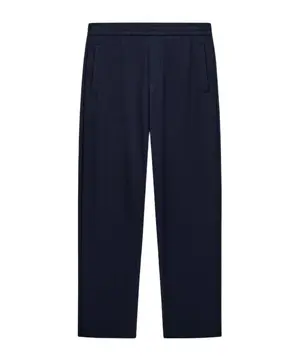 Emporio Armani Elastic-waist Athletic Pants - Black
