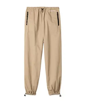 Miu Miu Washed Gabardine Joggers With Embroidered Logo - Rope