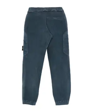 Stone Island Compass Patch Corduroy Cargo Pants