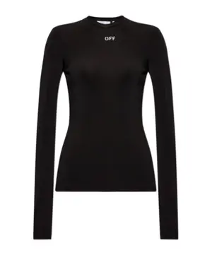 Off-White Long-sleeve T-shirt - Black