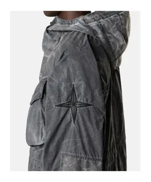 Stone Island Anorak With Anti-drop Finish