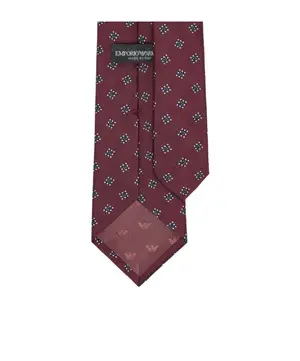 Emporio Armani Geometric Jacquard Neck Tie