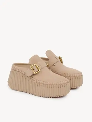 Chloé Nama Platform Clogs