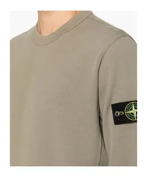 Stone Island Logo-patch Sweatshirt