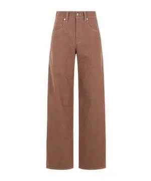 Brunello Cucinelli Belt Loop Jeans - Brown