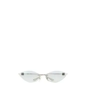Balenciaga Geometric Sunglasses - Silver