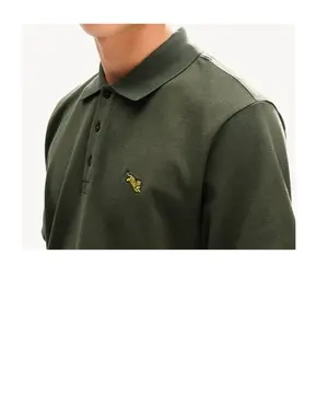Kenzo Jumping Tiger Embroidered Slim Polo Shirt