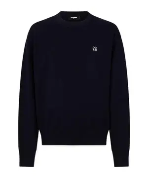 Dsquared2 Pullover Metal Upside Down - Blue