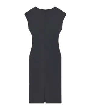 Giorgio Armani Dress Short-sleeved Sheath In Double-stretch Virgin Wool