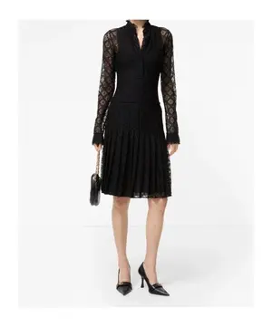 Burberry Check Lace Dress