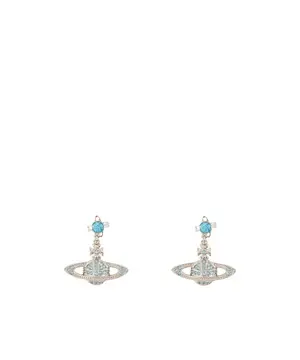 VIVIENNE WESTWOOD Saturn Orb Drop Earrings - Yellow