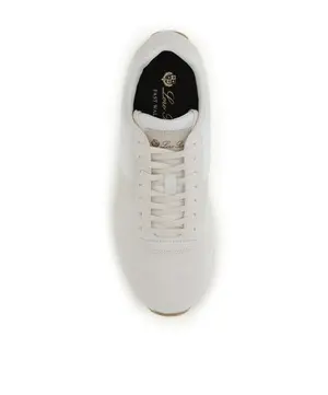 Loro Piana Fast Walk Suede Sneakers