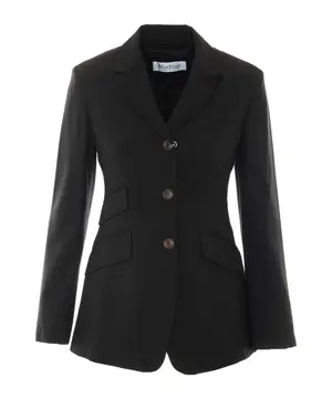 Max Mara Long-sleeve Blazer - Black