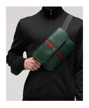 Gucci Web Trademark Belt Bag
