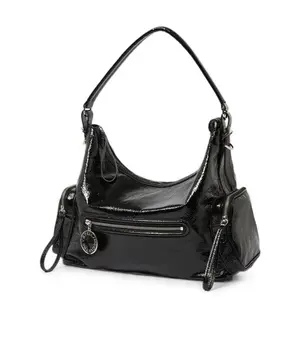 Stella McCartney Dartmoor Crinkled Finish Shoulder Bag