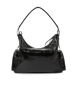 Stella McCartney Dartmoor Crinkled Finish Shoulder Bag