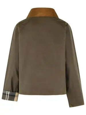 Barbour Modern Spey Cropped Jacket - Beech/birch Color