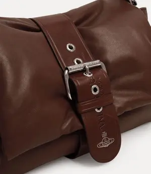 VIVIENNE WESTWOOD Hazel Xl Treasure Handbag - Chestnut
