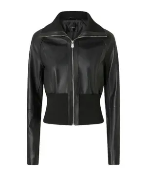 Pinko Gruviera Zip-up Jacket - Black