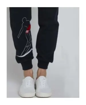 Thom Browne Logo Casual Sweatpants