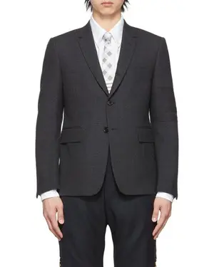 Thom Browne 4-bar Motif Single-breasted Blazer