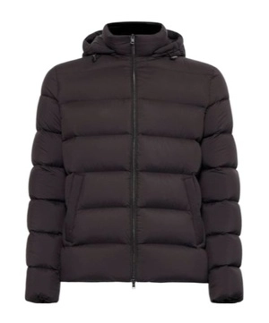 Herno Hooded Quilted Bomber Jacket