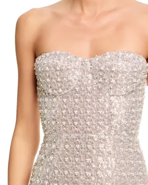 BRONX AND BRONCO Allegra Pearl Veronica Maxi Dress