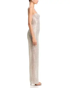 BRONX AND BRONCO Allegra Pearl Veronica Maxi Dress