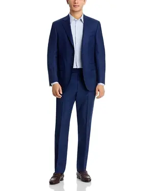 Peter Millar Classic Fit Flynn Tonal Plaid Wool Suit