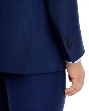 Peter Millar Classic Fit Flynn Tonal Plaid Wool Suit