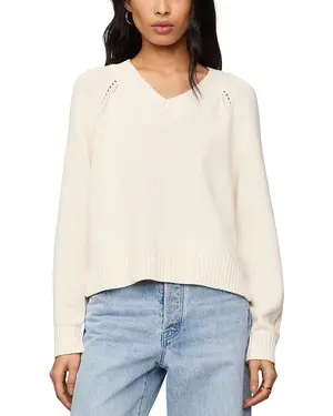 Z Supply Stratton V Neck Sweater - Sandstone